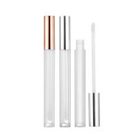 China 4ml Clear Plastic Lip Gloss Lip Balm Cosmetic Packaging DIY Subpackage Tube for sale