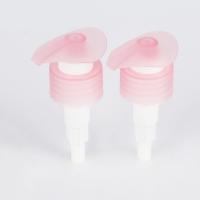 China 28mm 28/410 Plastic Pink Dispenser Pump For Lotion Shampoo Gel Cleaning Products for sale