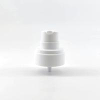 China 24mm Plastic Outer Spring Double Wall Cream Foundation Pump With AS Half Cap for sale