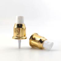 China 20mm 20/410 Gold Aluminum Fine Mist Sprayer Misting Pump Dispenser Bottle Top for sale