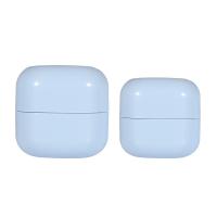 China 10g 30g 50g Macaron Color Empty Plastic Cream Jar Containers Cosmetic Packaging for sale