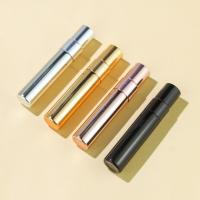 China 2ml 3ml 5ml 10ml Portable Electroplating Glass Fine Mist Perfume Sprayer Bottle wholesale for sale