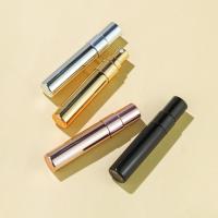 China 2ml 3ml 5ml 10ml Portable Electroplating Glass Fine Mist Perfume Sprayer Bottle wholesale for sale