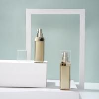 China 30ml Empty Acrylic Square Airless Pump Bottle For Cream Lotion Serum Foundation for sale