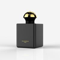 China 100ml Thickened Bottom Glass Perfume Spray Bottle Press Cologne Atomizer Bottle for sale