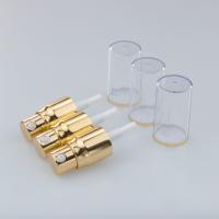 China 18mm 18 20 24/410 Bright Rose Gold Aluminum Fine Mist Sprayer Cap Crimpless Perfume Pump for sale