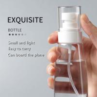 China Continuous Mist Spray Bottle Water Mister Travel Bottle With Pump Face Spray 30ml 100ml PETG for sale
