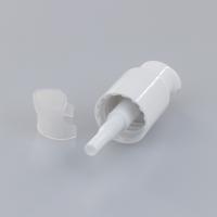 China 18/410 20/410 24mm Lotion Pump Black Ribbed 28mm Nail Hand Cream Pump Dispenser Cap Plastic for sale