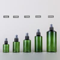 China Green Refillable Plastic Pump Bottle 100ml 50ml 150ml 200ml 500ml Fine Mist Spray Bottle For Disinfectant Painting for sale