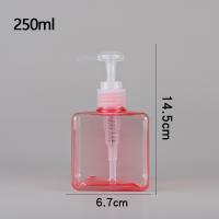 China Green Plastic Shampoo Pump Bottles Refillable 8.4oz 15oz 21.5oz 450ml 650ml 500ml Petg Bottle for sale