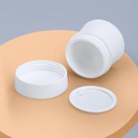 China 10g 15g 30g Face Lotion PP White Plastic Cream Jar Cosmetic Packaging Containers Sub-Bottle for sale