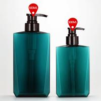 China Blue Baby Bpa Free Plastic Shampoo Bottle 10oz 16oz 500ml 300ml 100ml Petg Cosmetic Bottles for sale