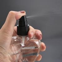 China 1.69oz 50ml Alcohol Hand Sanitizer Dispenser Bottles Empty Refill Mini Heart Shaped Keychain for sale