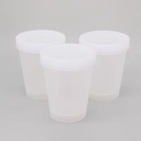 China 8.4 Oz 250ml Empty Face Cream Containers Cosmetic Pot Jars For Body Cream Plastic for sale