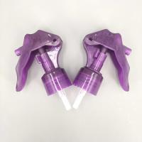 China Plastic Mini Trigger Sprayer Pump High Viscosity Clear 24mm 24/410 20-410 With Lock Button for sale