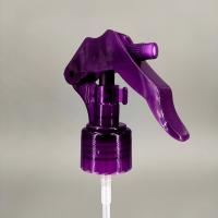 China Plastic Mini Trigger Sprayer Pump High Viscosity Clear 24mm 24/410 20-410 With Lock Button for sale