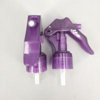 China Plastic Mini Trigger Sprayer Pump High Viscosity Clear 24mm 24/410 20-410 With Lock Button for sale