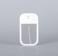 China 38ml 45ml Pocket Size Credit Card Shape Spray Bottle For Hand Sanitizer Perfume Plastic for sale