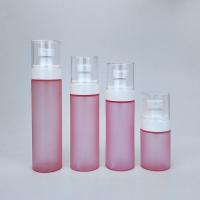 China 50ml 100ml 120ml Plastic Airless Pump Bottles For Cosmetics Frosted Airless Pump Bottles Lotion Cosmetic Cream for sale