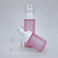 China 50ml 100ml 120ml Plastic Airless Pump Bottles For Cosmetics Frosted Airless Pump Bottles Lotion Cosmetic Cream for sale