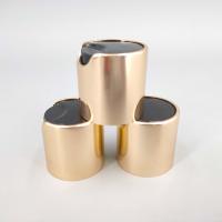 China Aluminum Plastic Screw Bottle Cap 24/410 Silver Gold Disc Top for sale