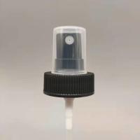 China 28/400 20/410 Black Fine Mist Sprayer Cap 28mm Black Lotion Pump Mosquito Repellent Water Bottle for sale