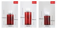 China 100ml 150ml 200ml Empty Plastic Salon Nail Polish Remover Pump Dispenser Bottle Push Down for sale