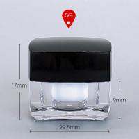 China 5g 5ml Acrylic Face Cream Jar With Lid Bpa Free Cosmetic Containers Plastic for sale