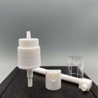 China 20 410 White Pp Plastic Fine Mist Sprayer Nozzles Oral Cavity 360 Degree Rotation Nasal for sale
