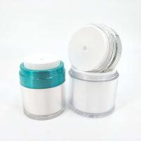 China Face Luxury Cosmetic Cream Jar Containers 15g 30g 50g Vacuum Acrylic Double Wall for sale