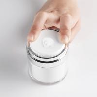 China Face Luxury Cosmetic Cream Jar Containers 15g 30g 50g Vacuum Acrylic Double Wall for sale