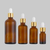 China 2ml 10ml Amber Glass Essential Oil Dropper Bottles 30ml 100ml 15ml 20ml 50ml for sale