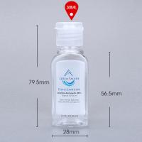 China 1oz 30ml Flip Top Cap Small Plastic Sample Bottle For Toner Lotion Liquid Soap for sale