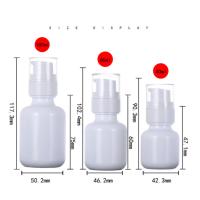 China 3 Oz 2 Oz 40ml 60ml Airless Pump Bottles 100ml Plastic Airless Bottle Cosmetic Packaging Latex Wash for sale
