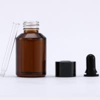 China 1oz 15ml 30ml Amber Glass Dropper Bottles For Essential Oil Aromatherapy Glass Bottle for sale