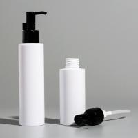 China 150ml 250ml PET clear decorative plastic shampoo bottles with pump for sale