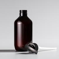 China 400ml 500ml 16oz Dark Black Plastic Shampoo Bottle Dispenser 32 Oz 1000ml 1 Litre Shampoo Bottle Pump for sale