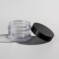 China 20g 60g 80g 100g 150g Refillable Cream Jar Containers AS Plastic For Skincare for sale