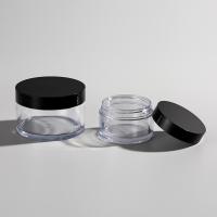 China 20g 60g 80g 100g 150g Refillable Cream Jar Containers AS Plastic For Skincare for sale