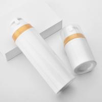 China 5.07oz 150ml Toothpaste Empty Airless Pump Bottles Cosmetic Makeup Emulsion Leak Shockproof for sale