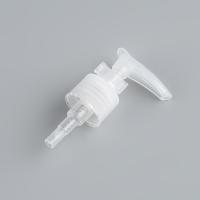 China 20/410 24/410 White Clip Lock Lotion Pump Lid Caps Head 24mm 28mm Pump Dispenser for sale