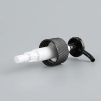 China Bottle Black Body Lotion Dispenser Pump Manufacturer 28/410 30/400 24mm Lotion Pump 250ml for sale