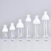 China Round Small Travel Plastic Lotion Pump Bottles For Thick Cream Hand Cream 30ml 5ml 100ml 150ml 180ml for sale