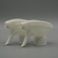 China 28/410 38mm 24mm Trigger Spray Bottle Head Tops Hand Trigger Sprayer White Plastic for sale