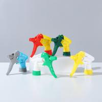 China Mini Trigger Spray 28mm 28/410 28/400 Red Plastic Trigger Sprayer Blue Yellow For 32 Oz Bottles for sale