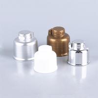 China PP Plastic Bottle Flip Top Cap 28mm Aluminum Flip Top Screw Cap 24/410 28/410 for sale