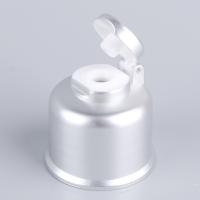 China PP Plastic Bottle Flip Top Cap 28mm Aluminum Flip Top Screw Cap 24/410 28/410 for sale