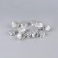 China 24mm 28mm 18mm Aluminium Screw Cap Essential Oil Bottle Caps Gold Silver for sale