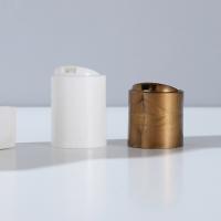 China 20/415 24/415 28/415 Shampoo Bottle Caps And Lids With Press Disc Tops for sale