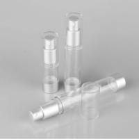 China 30ml Airless Pump Bottles 1 Oz 15ml 20ml Vitamin C Airless Serum Pump Bottles Mockup Pocket for sale